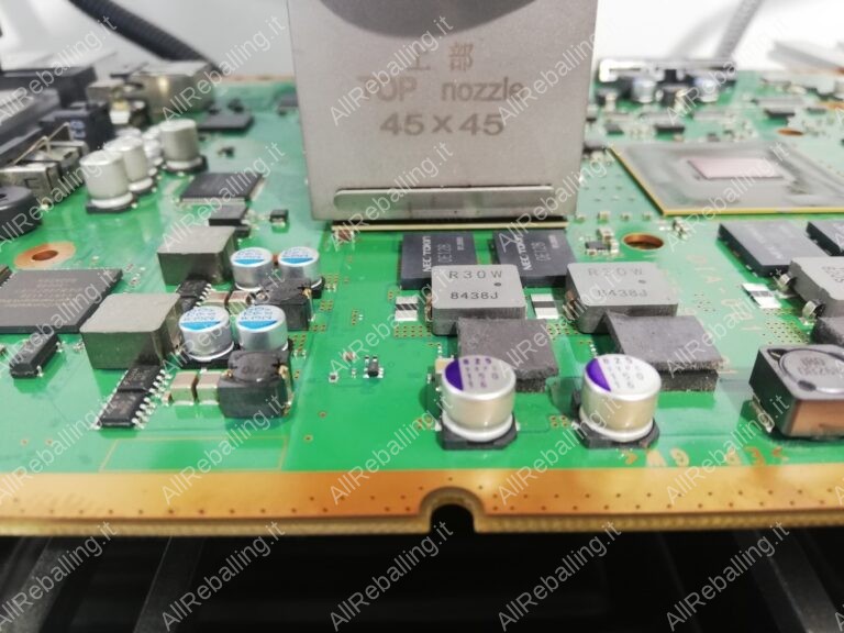 Reballing Ps3 80 GB Ylod - AllReballing.it